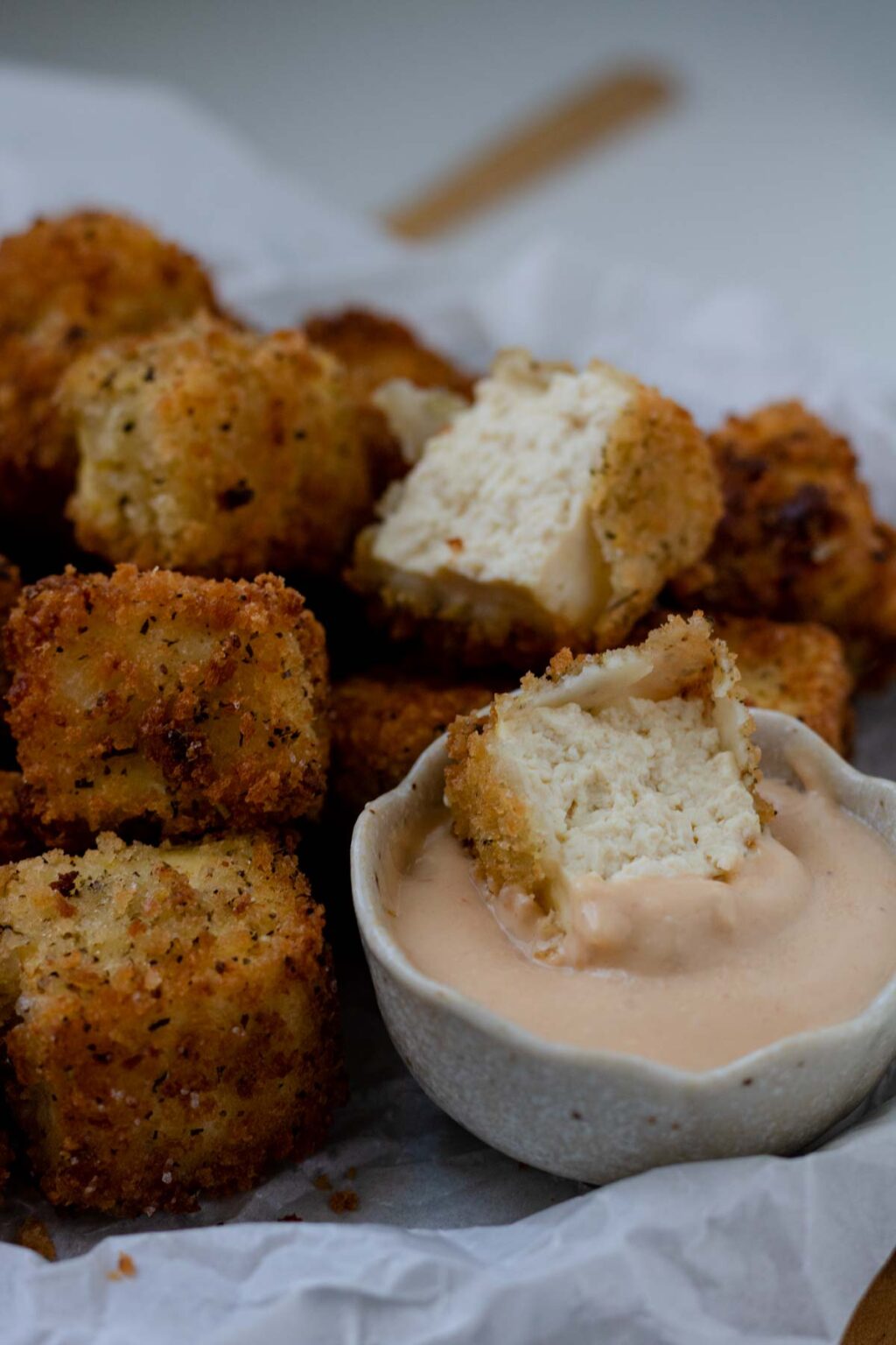 Crispy Panko Tofu Recipe - The Veggie YaYa