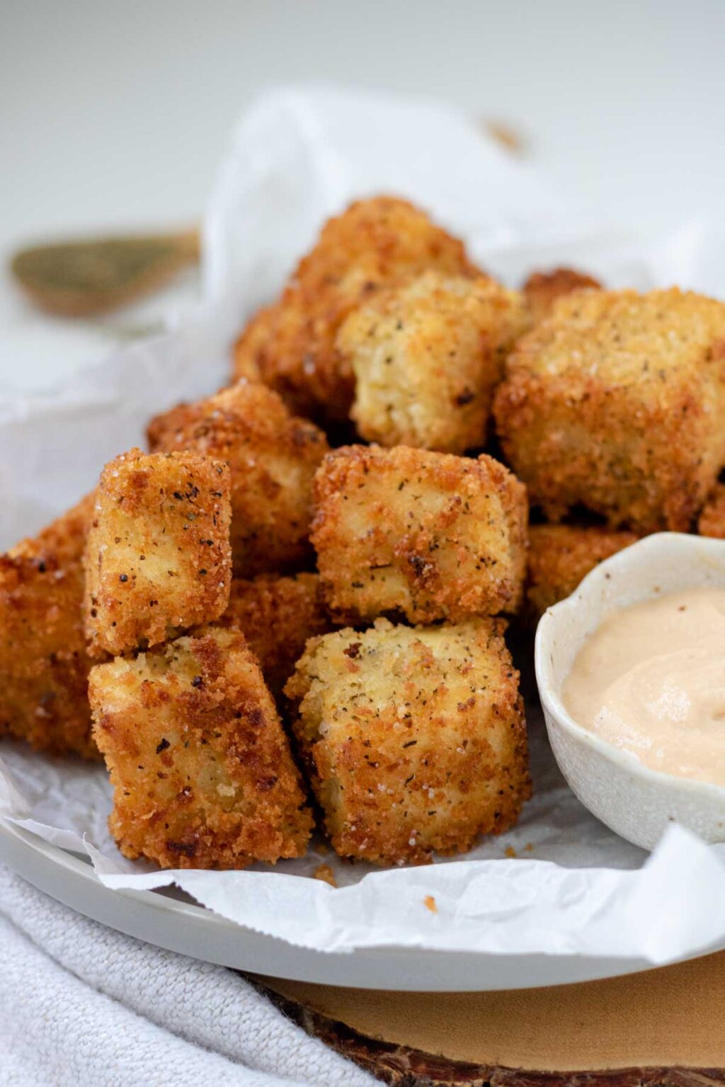 Crispy Panko Tofu Recipe - The Veggie YaYa