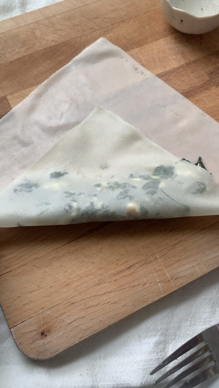 Homemade Spinach and Feta Spring Rolls - The Veggie YaYa