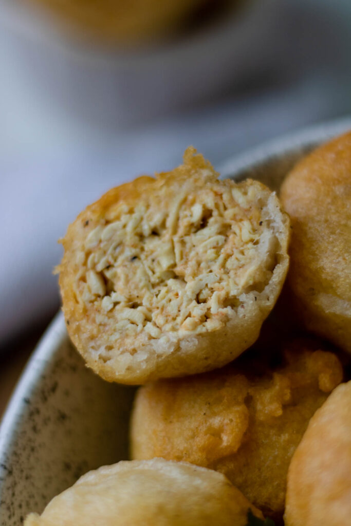 Vegan Chicken Balls - The Veggie YaYa