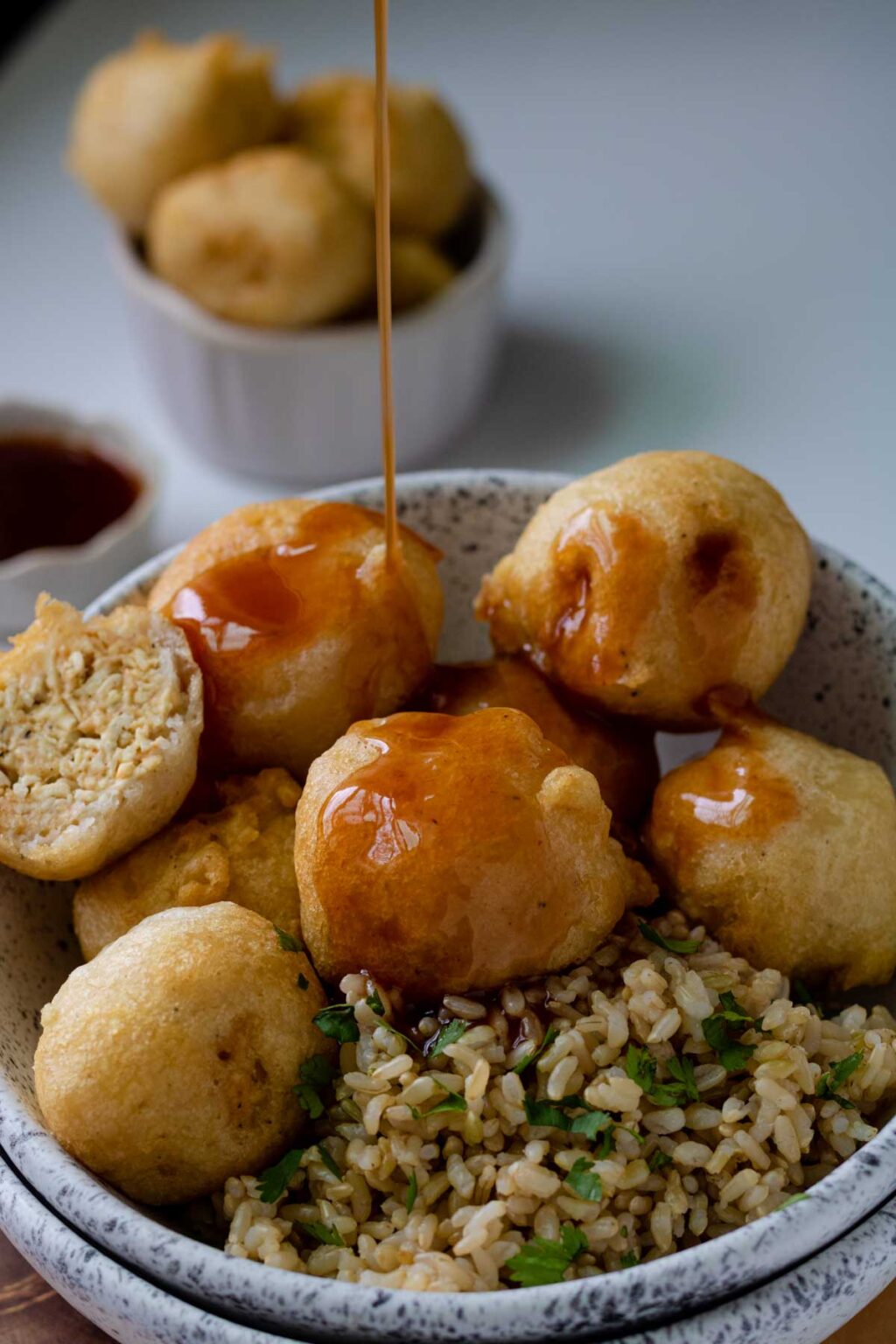 Vegan Chicken Balls - The Veggie YaYa