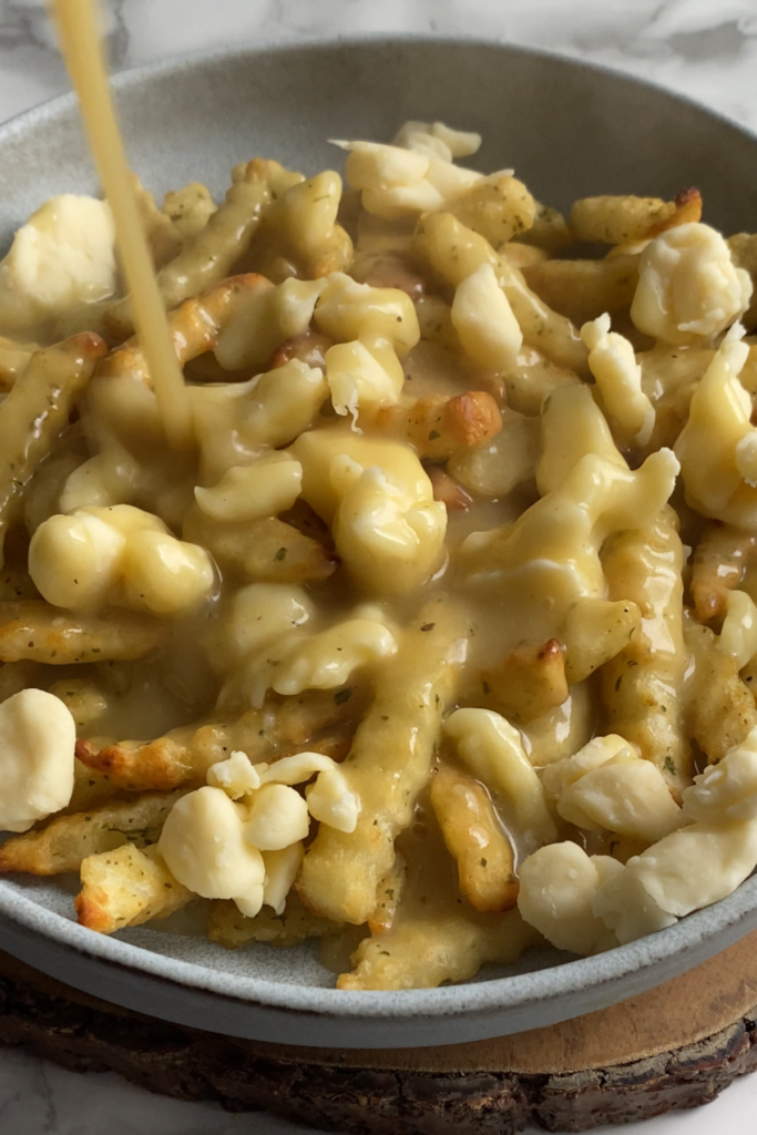 Homemade Vegetarian Poutine Recipe - The Veggie YaYa
