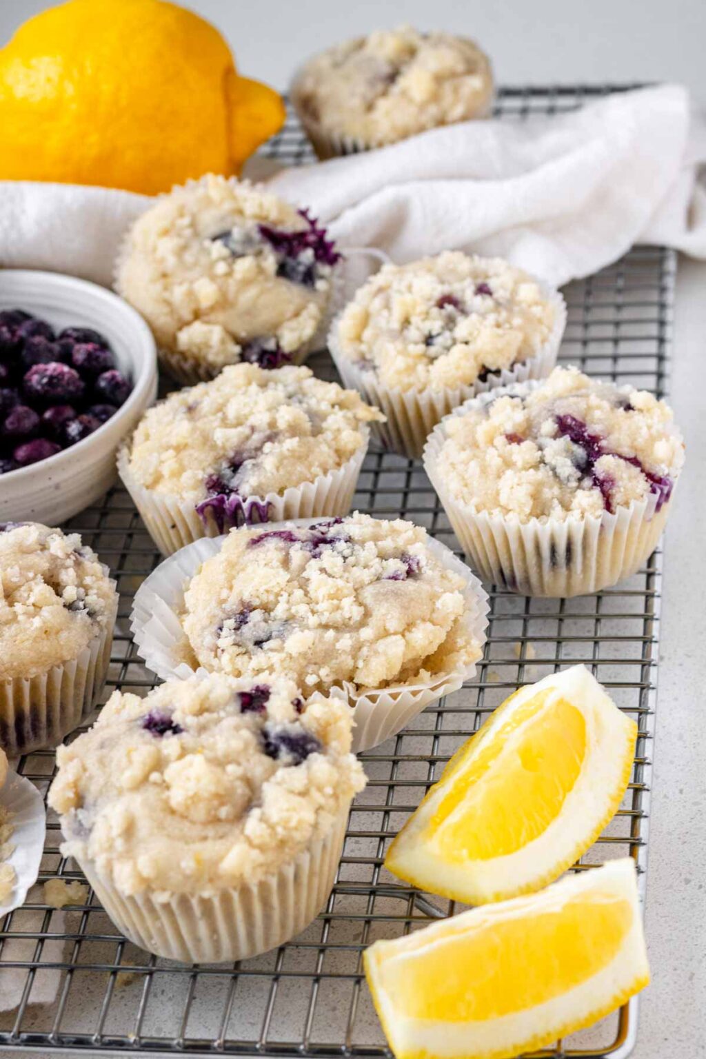 Vegan Lemon Blueberry Muffins Recipe - The Veggie YaYa
