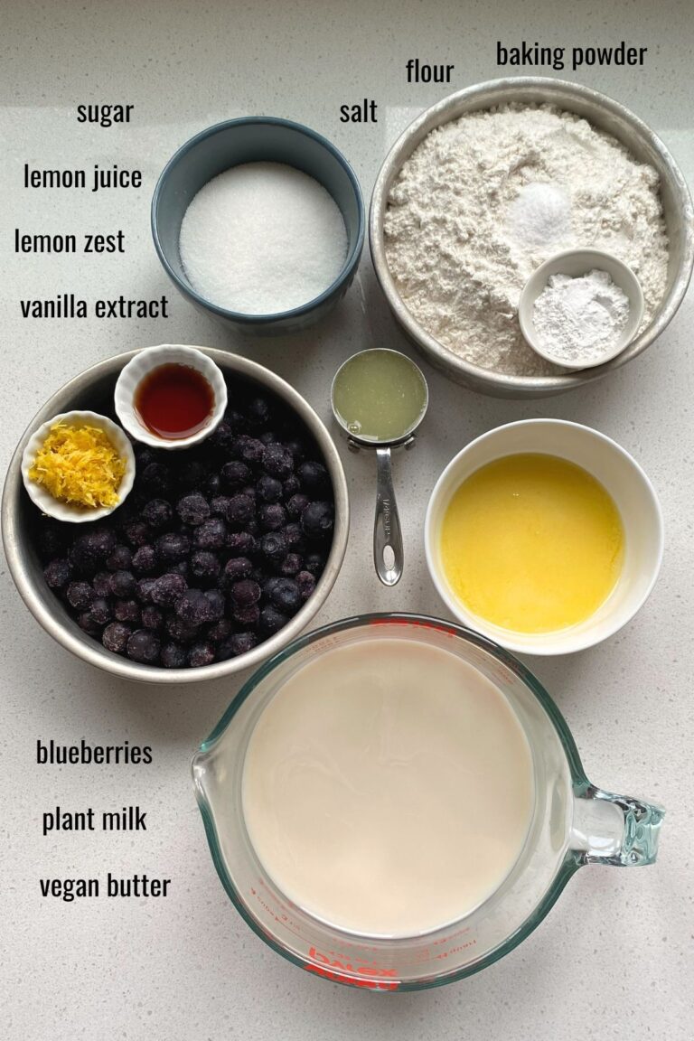 Vegan Lemon Blueberry Muffins Recipe - The Veggie YaYa